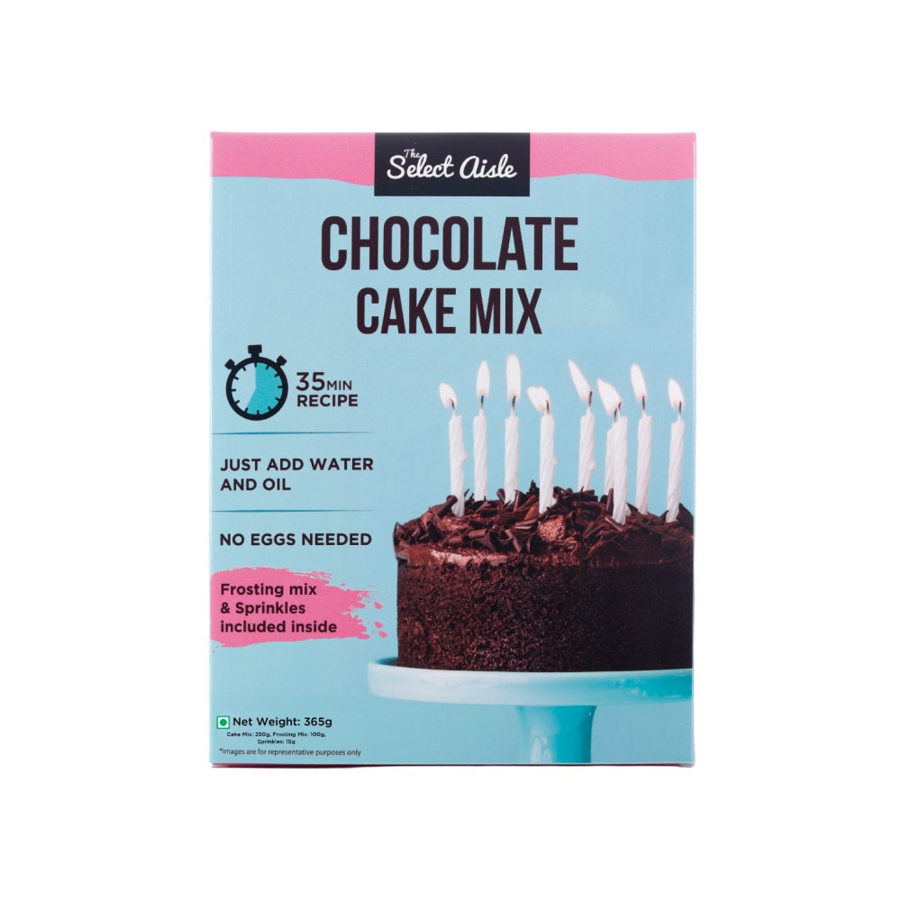 The Select Aisle Eggless Chocolate Cake Mix Frosting Sprinkles The Select Aisle Eggless Chocolate Cake Mix Frosting Sprinkles