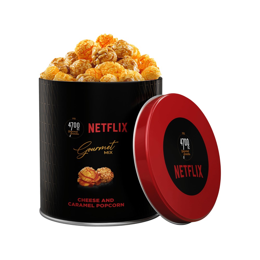 4700BC Netflix Gourmet Cheese & Caramel Popcorn Price - Buy Online at ...