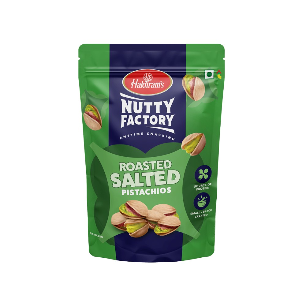 Haldiram's Nutty Factory Roasted Salted Pistachios Price - Buy Online ...