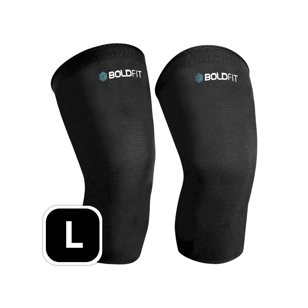 Boldfit Knee Support Cap - L (Black) Price - Buy Online at ₹254 in India