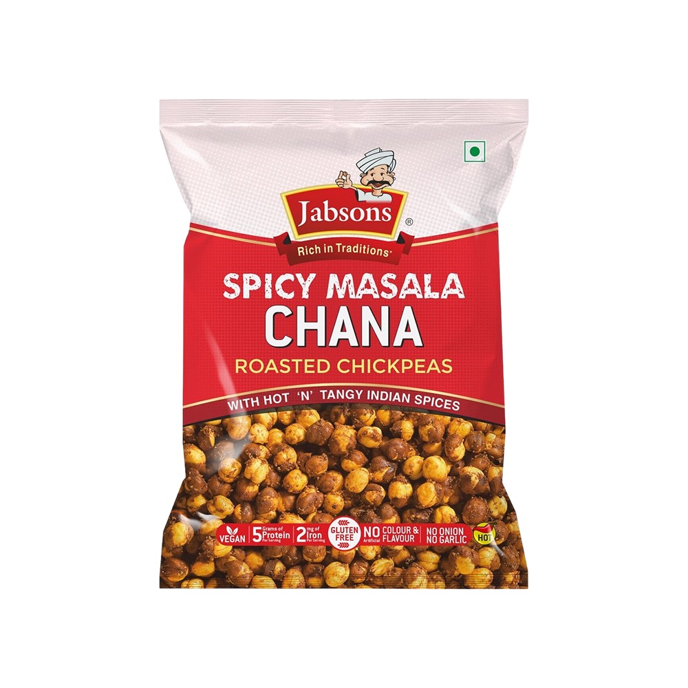Jabsons Spicy Masala Roasted Chana / Bhuna Chana Price - Buy Online at ...