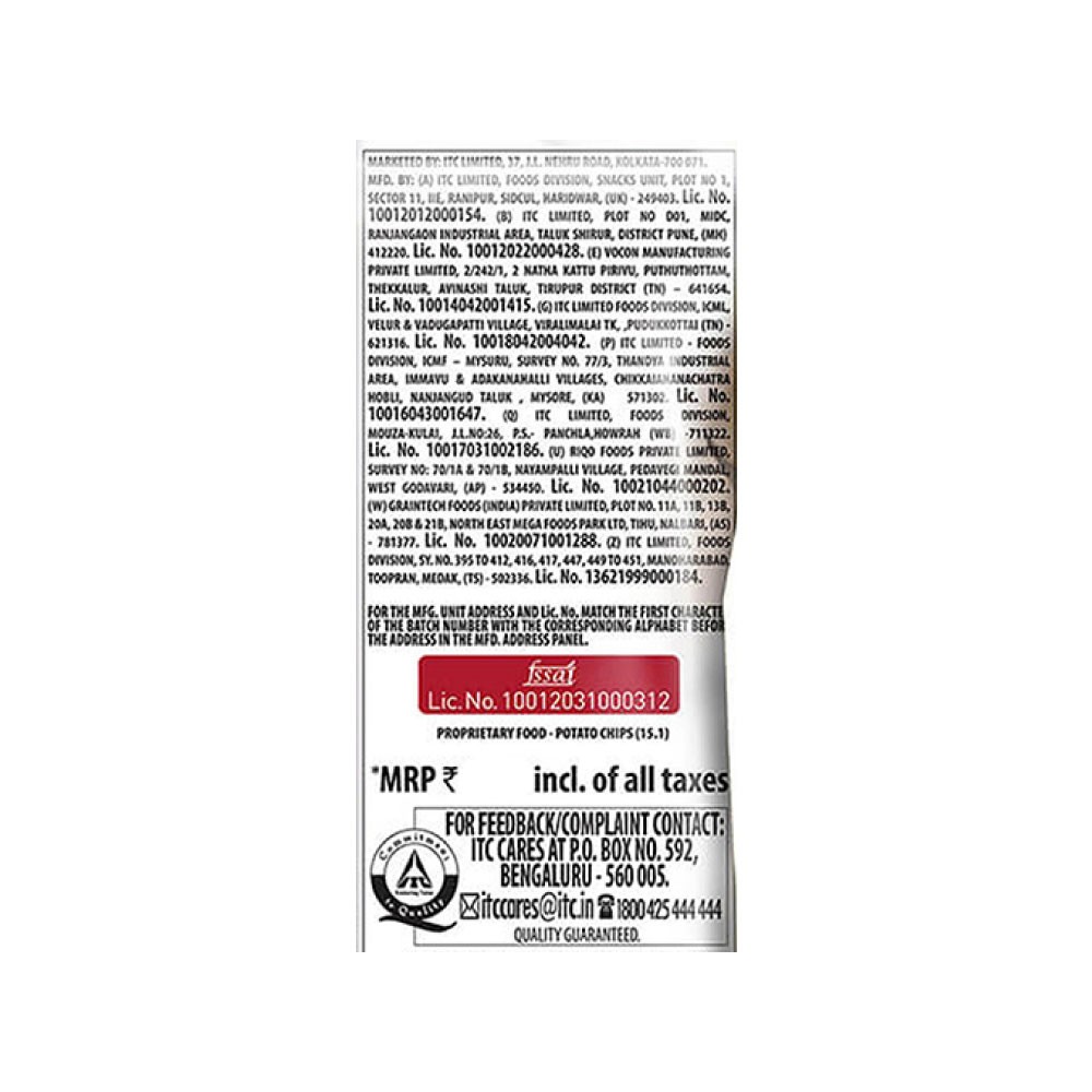 Bingo Original Style Chilli Potato Chips - Pack of 4 Price - Buy Online ...