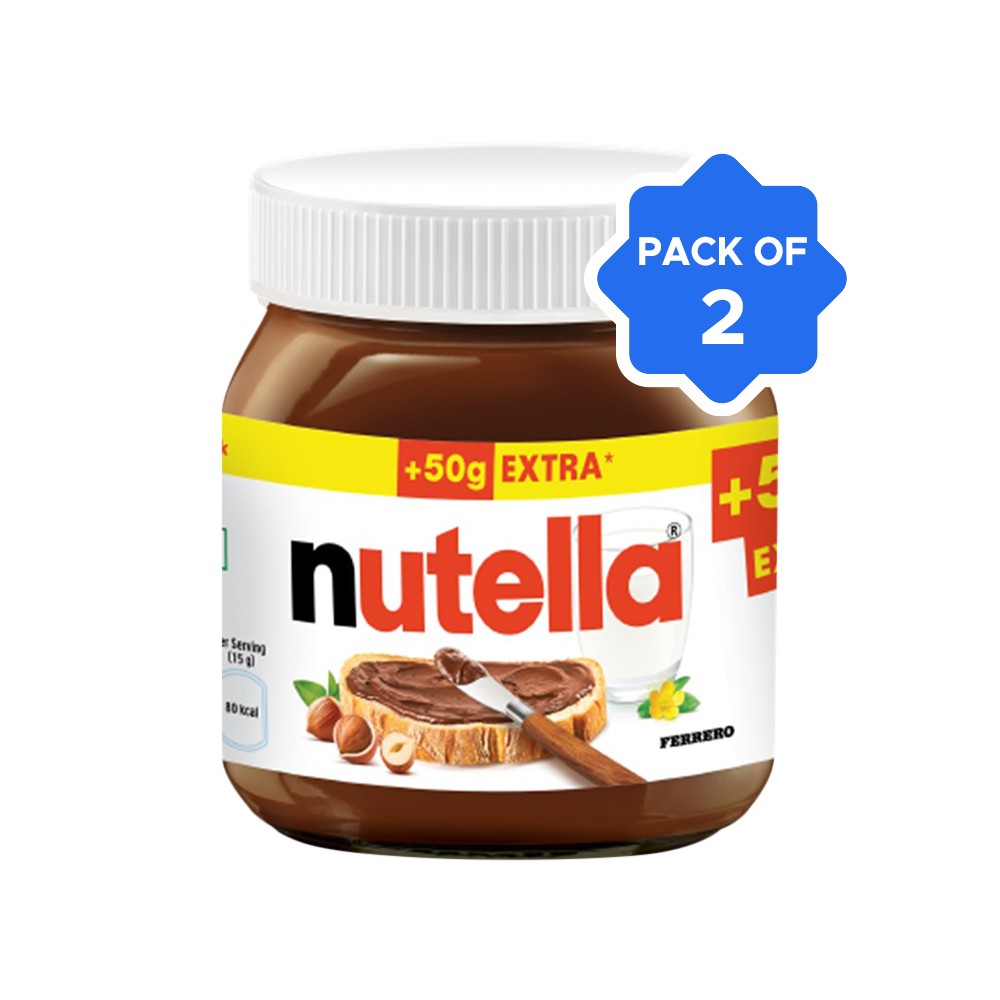 Nutella Hazelnut Chocolate Spread with Cocoa - 350 g - Pack of 2 Price ...