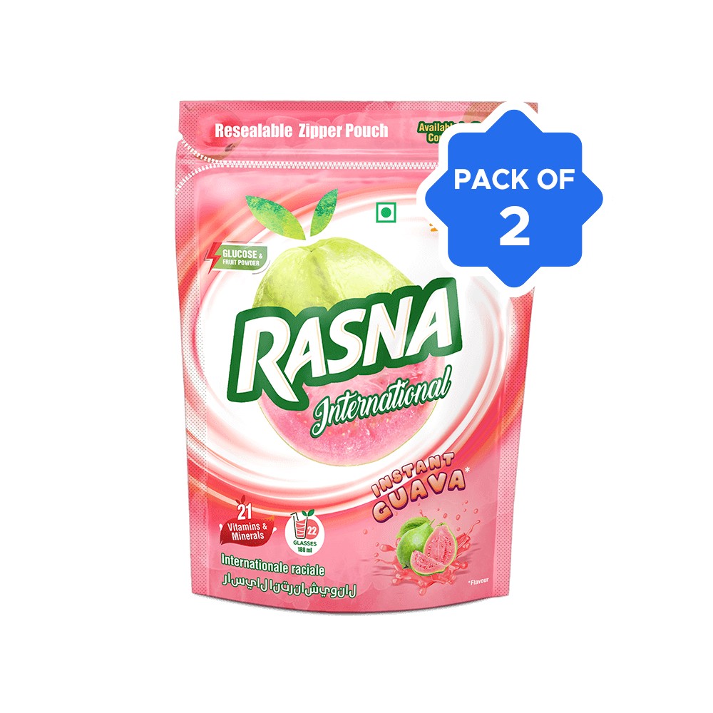 Rasna Guava Instant Drink Mix - Pack of 2 Price - Buy Online at Best ...