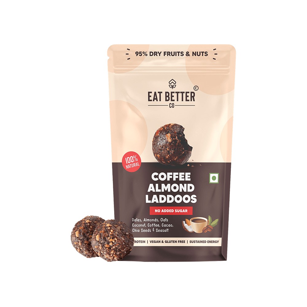 Coffee & Almond Sugar Free Laddu Eat Better Co Price - Buy Online at ...