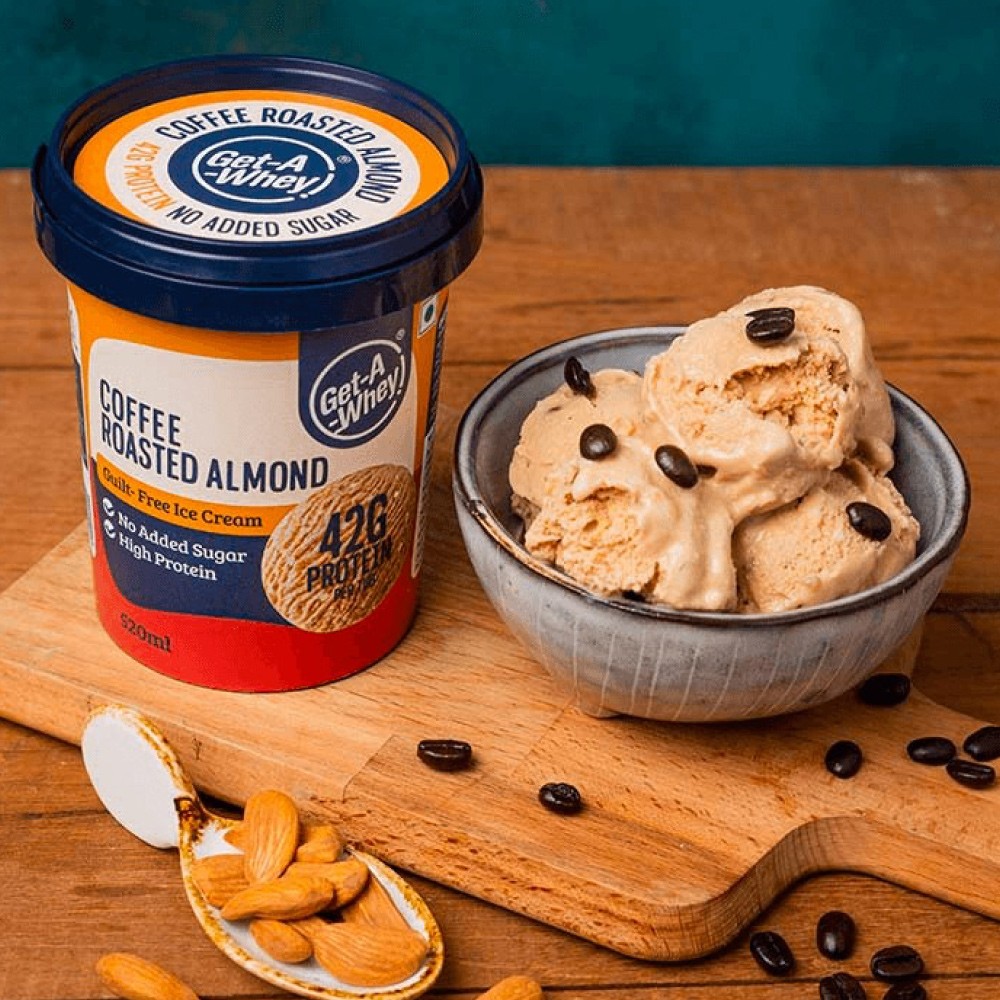 Get-A-Way Coffee Roasted Almond Ice Cream Tub Price - Buy Online at ...