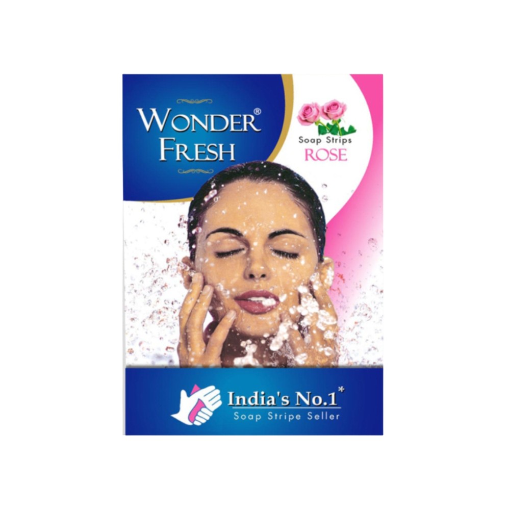 Wonder Fresh Rose Paper Soap Strips Price - Buy Online at Best Price in ...