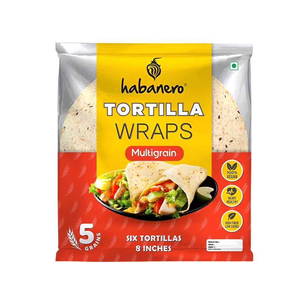 Habanero Multigrain Tortilla Wraps Price - Buy Online at Best Price in ...