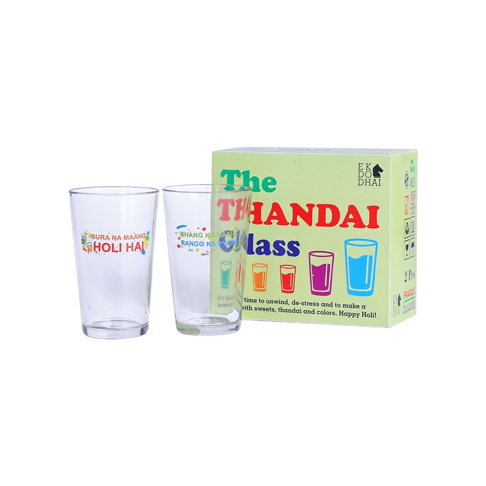 Holi Thandai Glass Set by Ek Do Dhai Price - Buy Online at Best Price ...