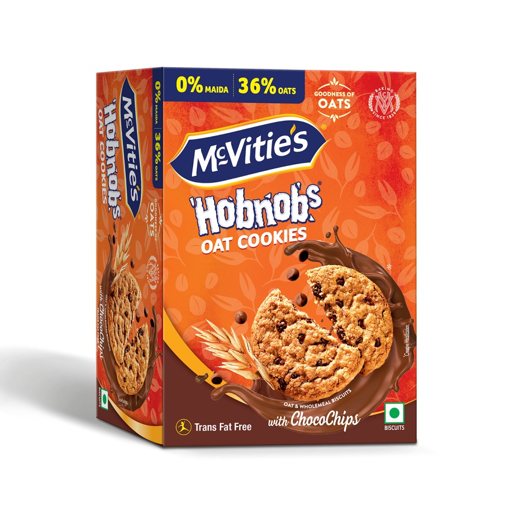 McVitie's Hobnob Oats Chocochip Cookies Price - Buy Online at ₹64 in India