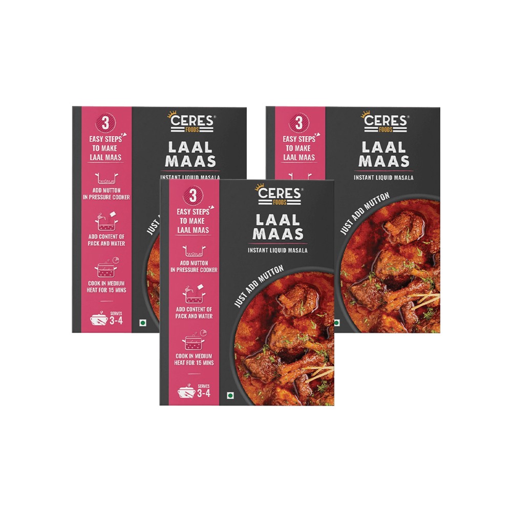 Ceres Foods Laal Maas Instant Liquid Mutton Masala - Pack of 3 Price ...