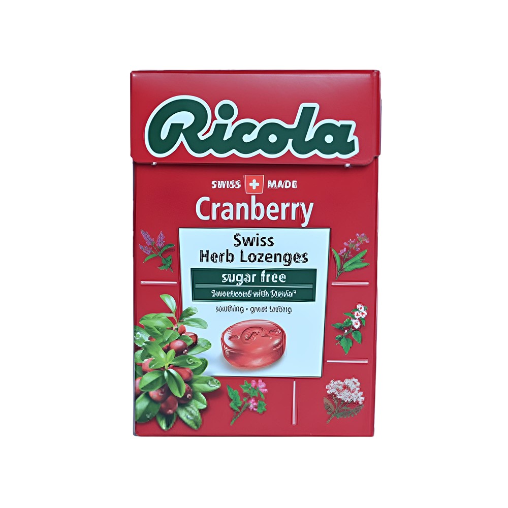 Ricola Cranberry Herbs Lozenges (Sugar Free Cough Drops) Price - Buy ...