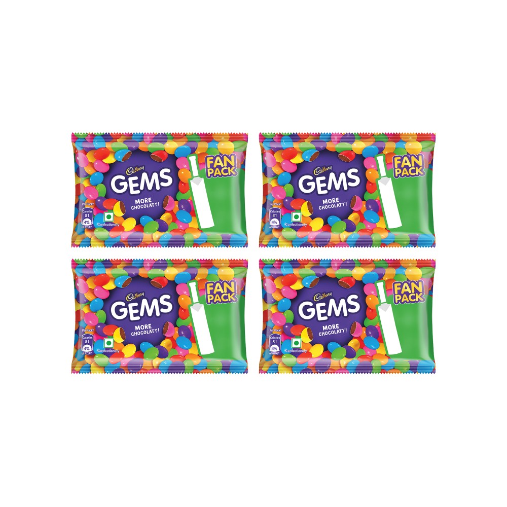 Cadbury Gems Chocolate - Pack of 4 Price - Buy Online at Best Price in ...