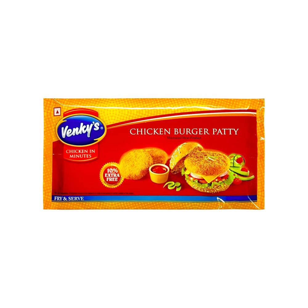Venky's Chicken Burger Patty (Frozen) Price - Buy Online at ₹265 in India