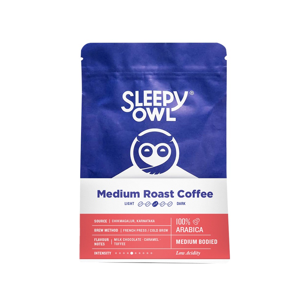 Sleepy Owl Medium Roast French Press Ground Coffee Price - Buy Online ...
