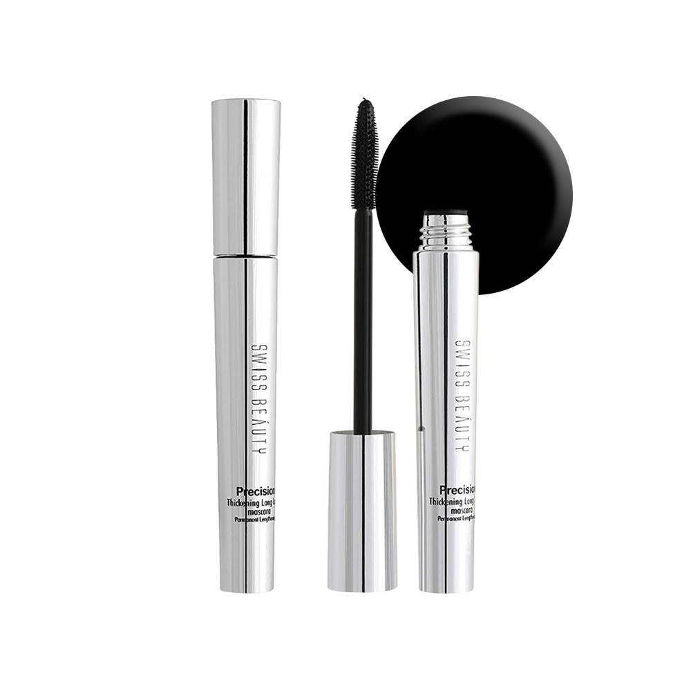 Swiss Beauty Bold Precision Thickening Long Lash Mascara (Black) Price ...