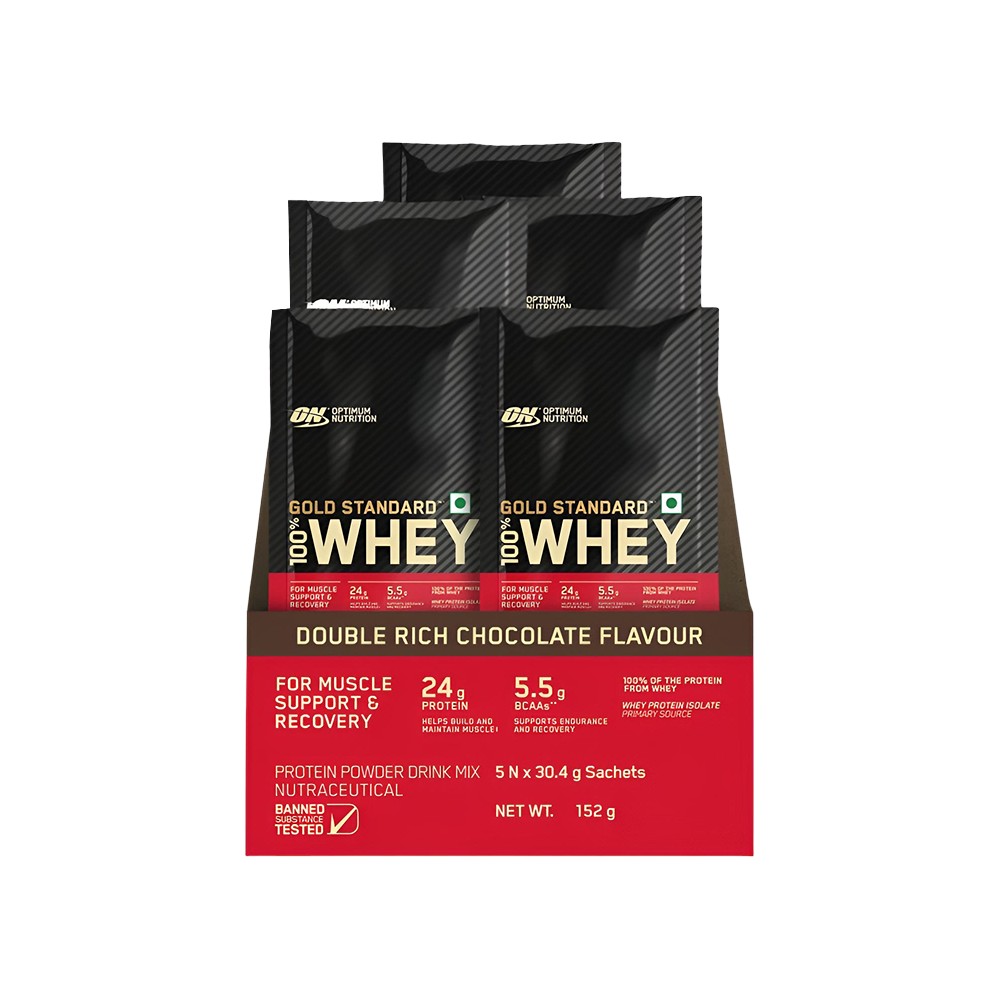 Optimum Nutrition (ON) Gold Standard 100% Whey Protein Powder Double ...