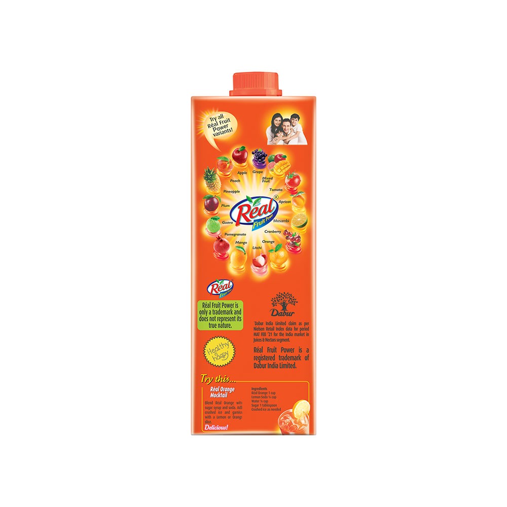 Real Fruit Power Cranberry Juice + Real Fruit Power Orange Juice Combo ...