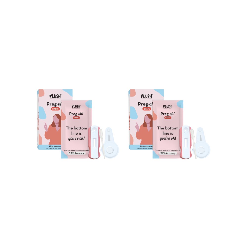 Plush Preg-Oh Basic Pregnancy Test Kit - Pack of 2 Price - Buy Online ...