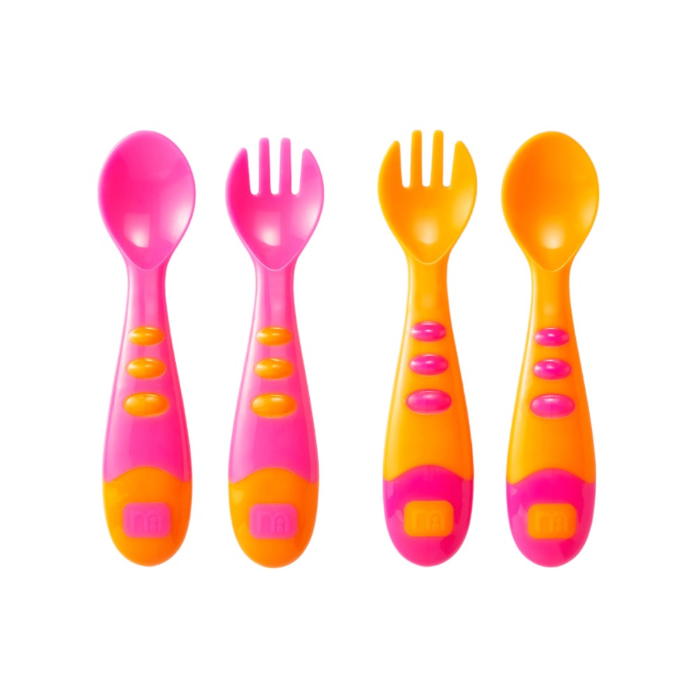 Mothercare Easy Grip Baby Fork & Spoon Set Price - Buy Online at Best ...