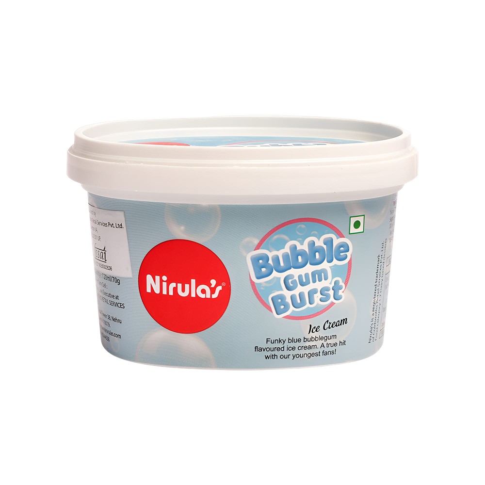 Nirula's Bubble Gum Burst Ice Cream Cup Price - Buy Online at Best ...