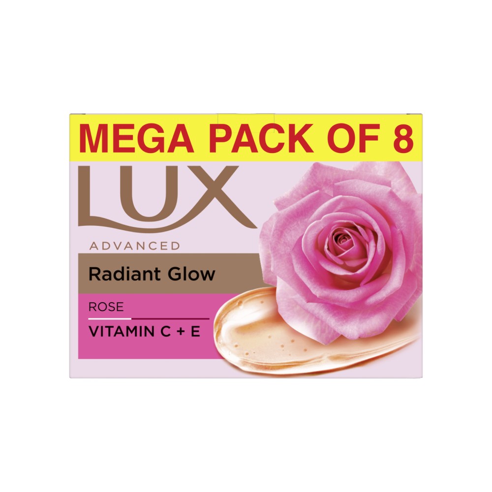 Lux Rose & Vitamin E Beauty Soap 8x150 g Price - Buy Online at ₹314 in ...
