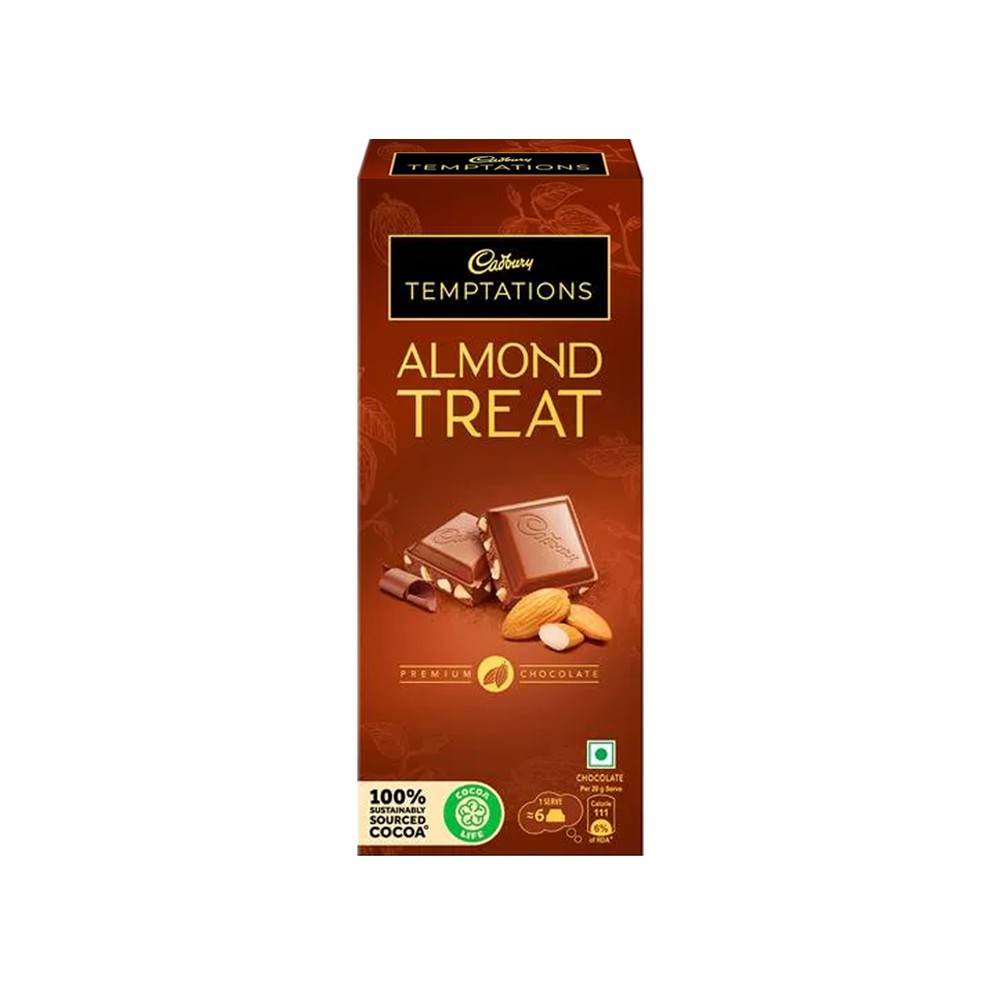 Cadbury Temptations Almond Treat Premium Chocolate Bar Price - Buy ...