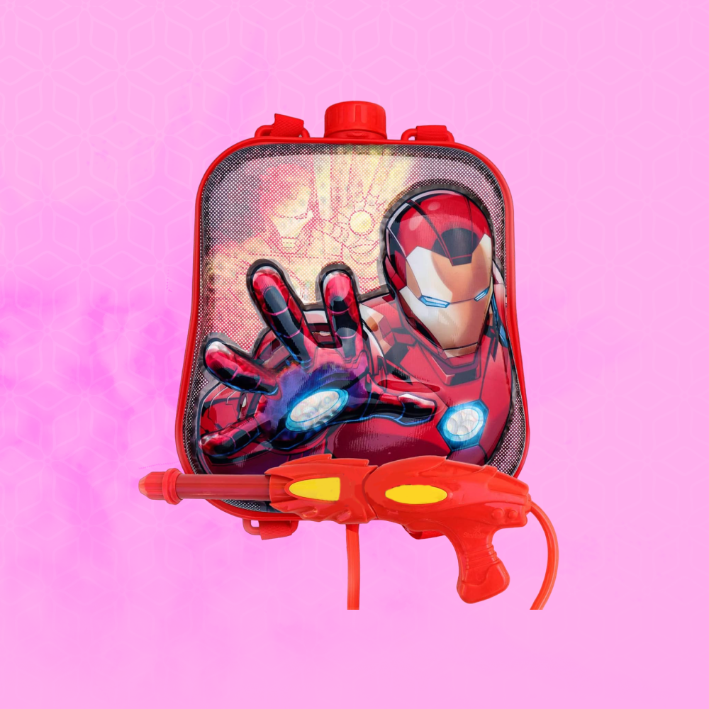 Toyshine Iron Man Water Gun with 3 l Backpack Tank Price - Buy Online ...