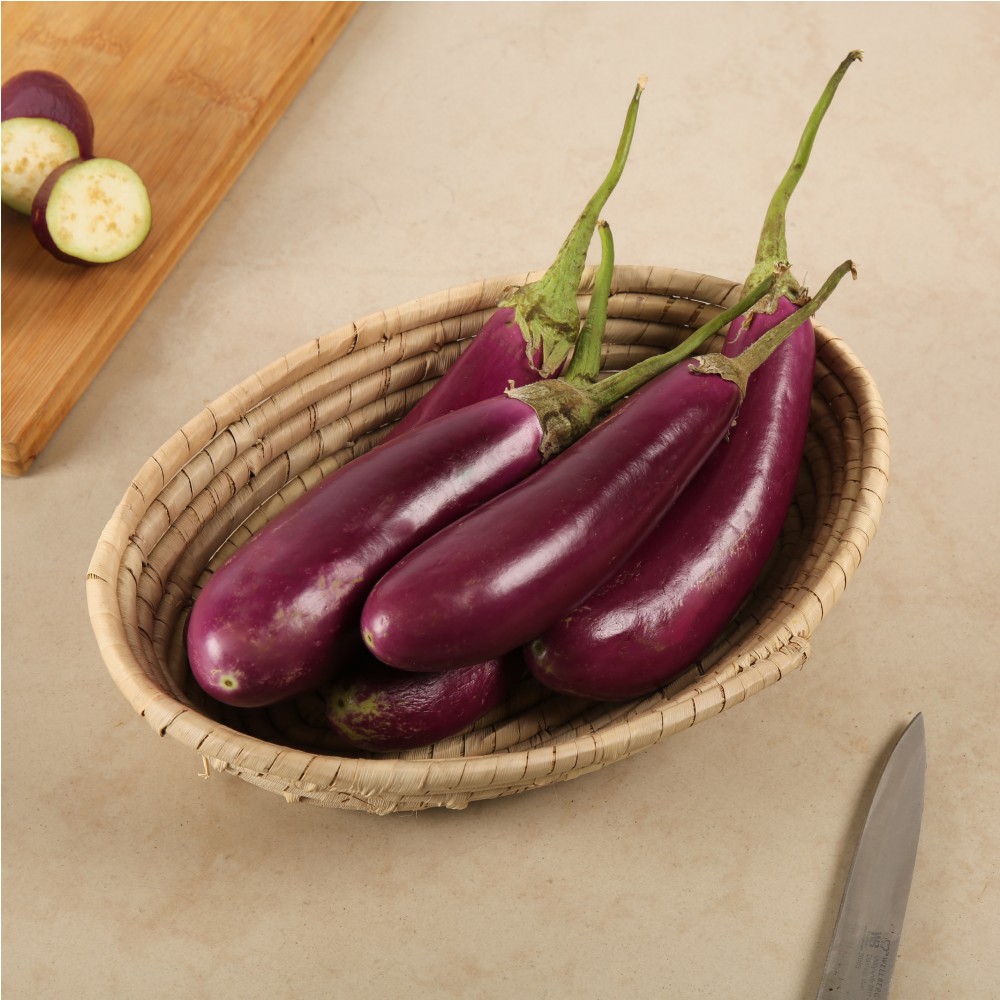 Long Purple Brinjal (Baingan) Price - Buy Online at ₹24 in India