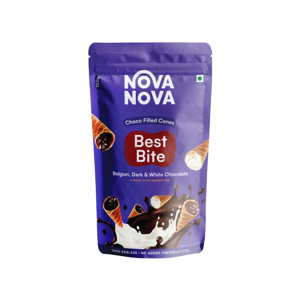 Nova Nova Best Bite Belgian White & Dark Chocolate Bar Price - Buy ...