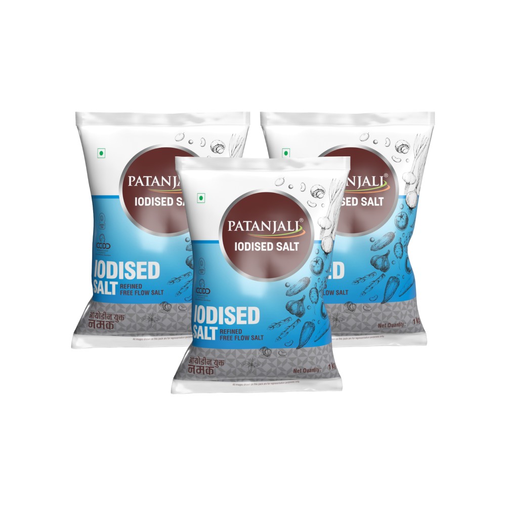 Patanjali Iodized Salt - Pack of 3 Price - Buy Online at Best Price in ...