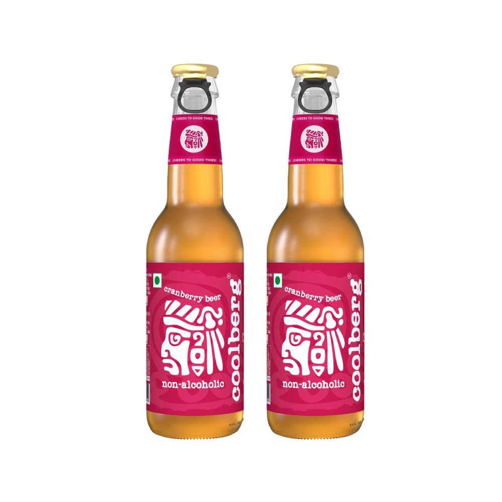 Coolberg Cranberry Non-Alcoholic Beer - Pack of 2 Price - Buy Online at ...
