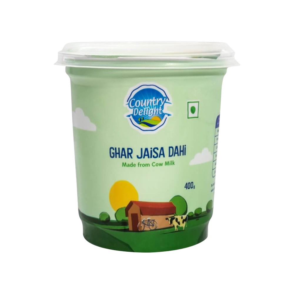Country Delight Ghar Jaisa Cup Curd Price - Buy Online at ₹80 in India