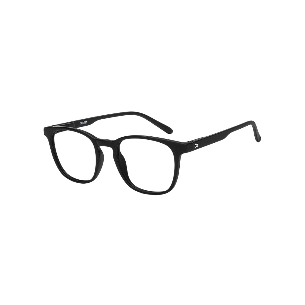 Lenskart Hustlr Powered Eyeglasses (Black, Full Rim, Unisex) Price ...