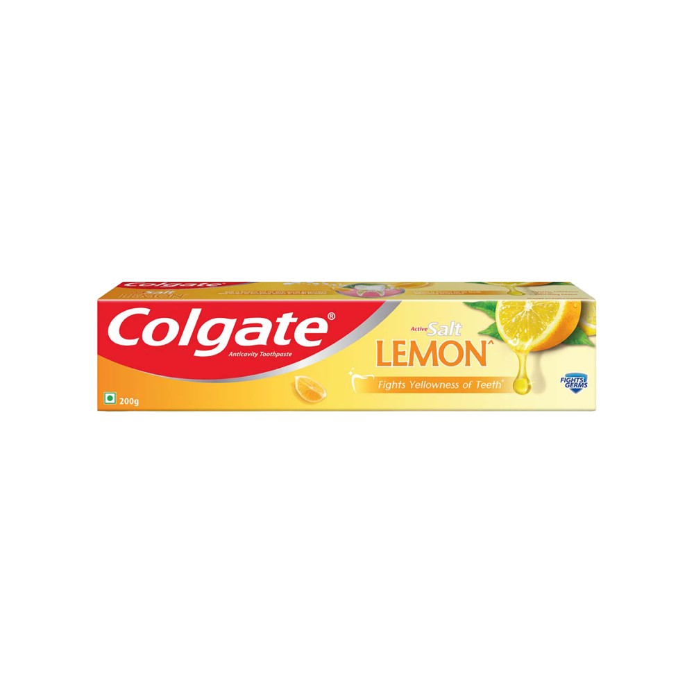 Colgate Active Salt with Lemon Toothpaste - 200 g Price - Buy Online at ...