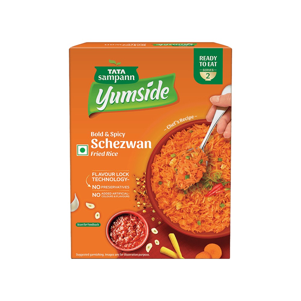 Tata Sampann Yumside Bold And Spicy Schezwan Fried Rice Price - Buy ...