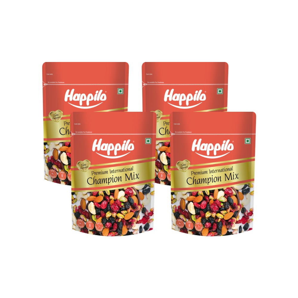 Happilo Premium Champion Trail Mix - Pack of 4 Price - Buy Online at ...