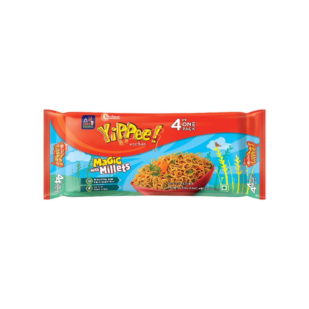 Yippee Magic With Millets Flavoured Instant Noodles Price - Buy Online ...