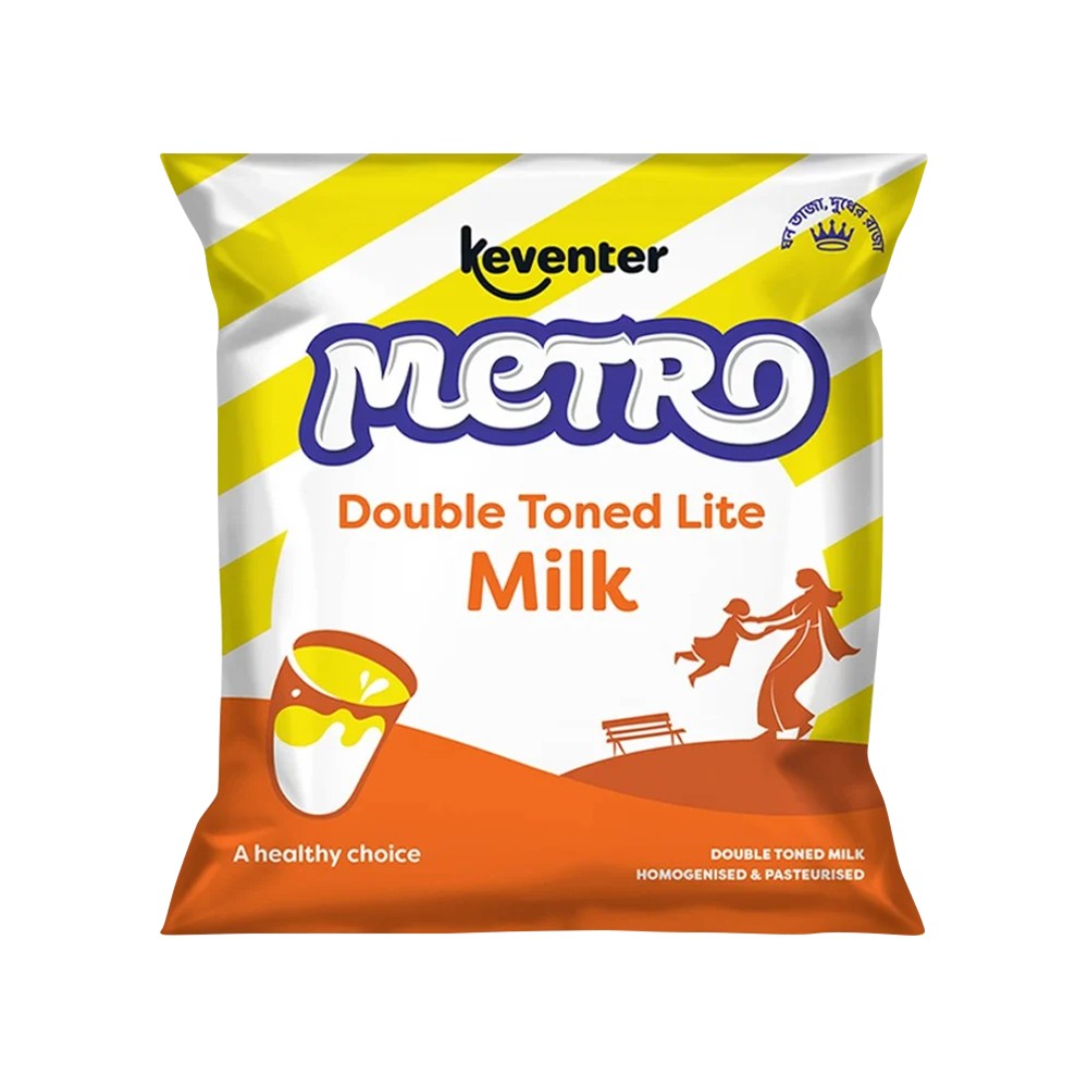 Metro Double Toned Lite Fresh Milk Price - Buy Online at Best Price in ...