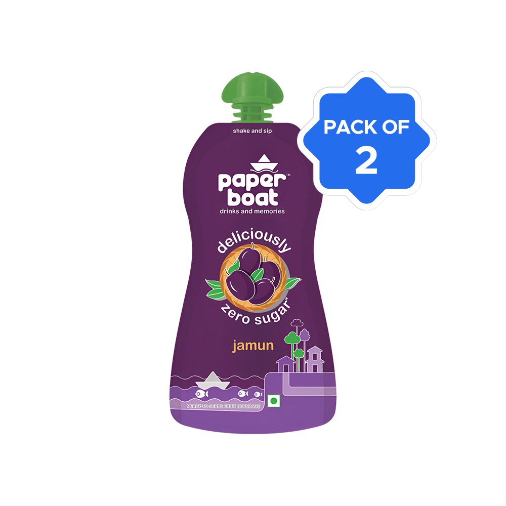 paper boat Jamun, Fruit Juice (Zero Added Sugar, Low Calorie) - Pack of ...