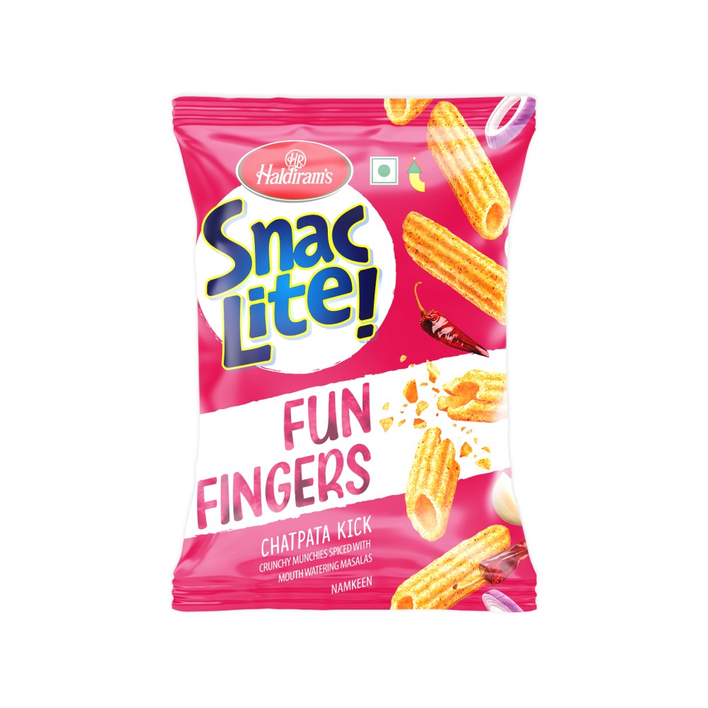 Haldiram's Snac Lite Fun Fingers Lightly Spiced Namkeen Price - Buy ...