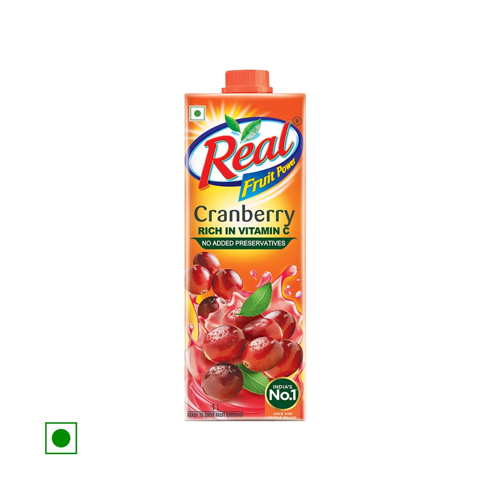 Real Fruit Power Cranberry Juice Price - Buy Online at ₹130 in India