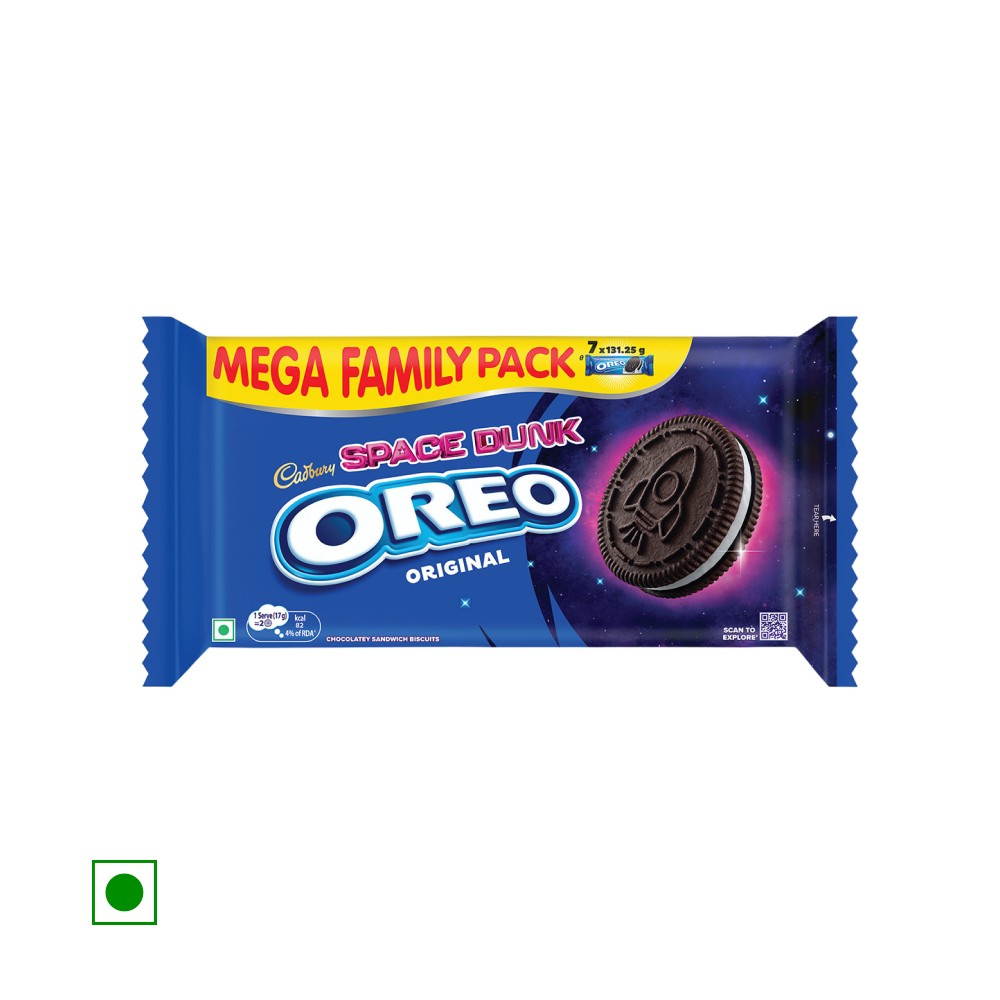 Cadbury Oreo Vanilla Flavour Sandwich Cream Biscuits Price - Buy Online ...