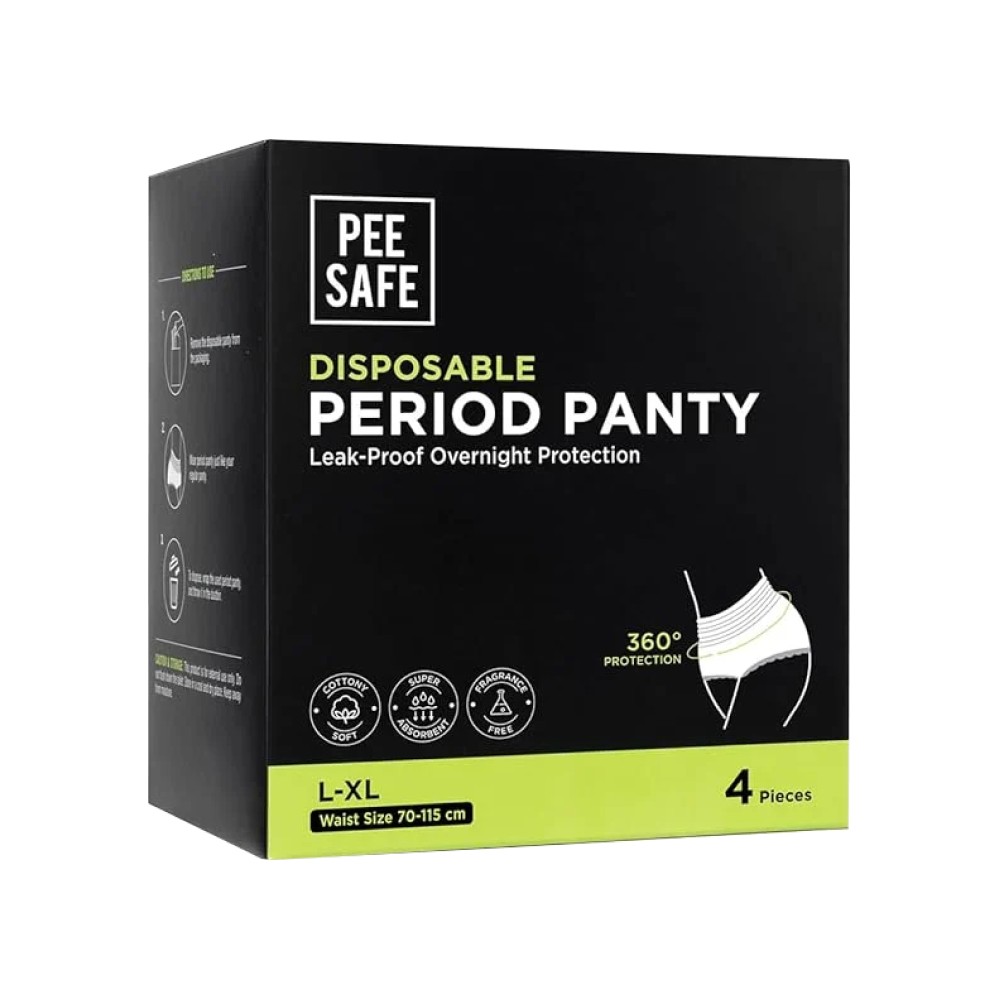 Pee Safe Full Coverage Leak-Proof Period Panty (L-XL) Price - Buy ...
