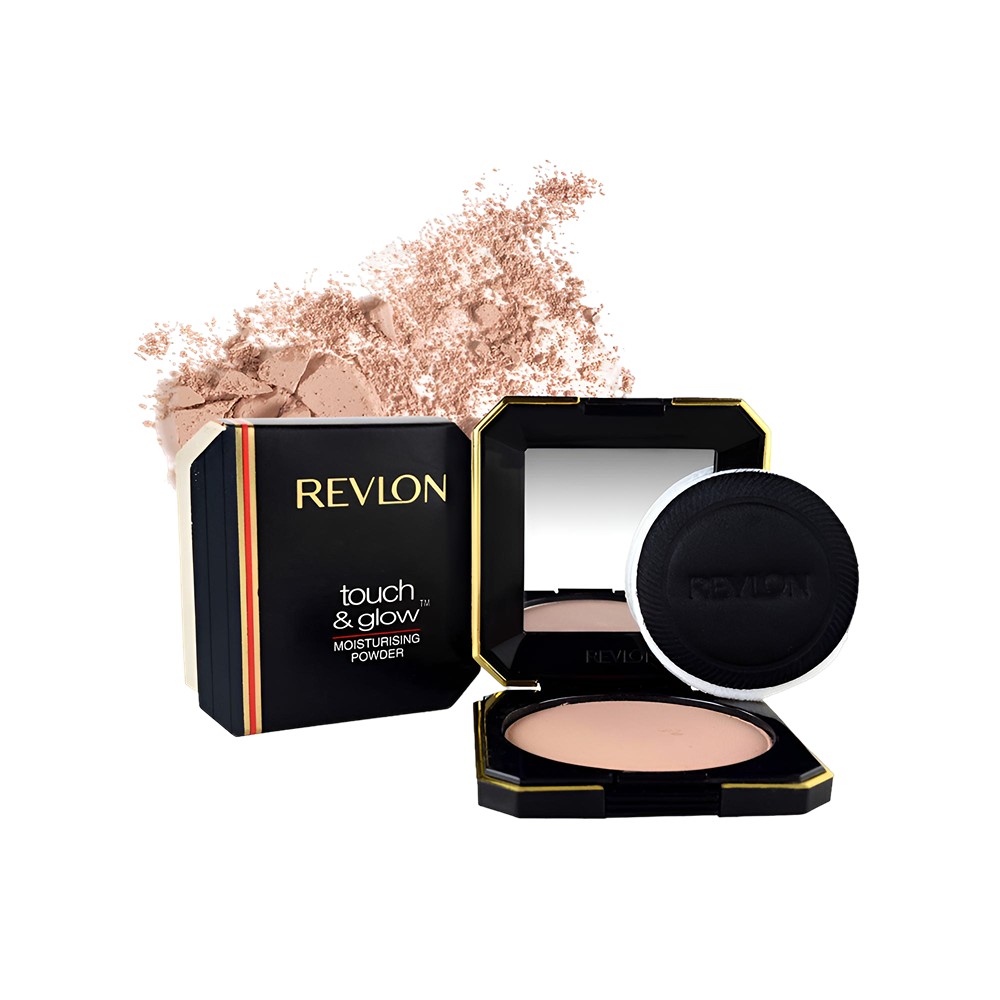 Revlon Touch & Glow Moisturising Powder Compact (Gold Matte) Price ...