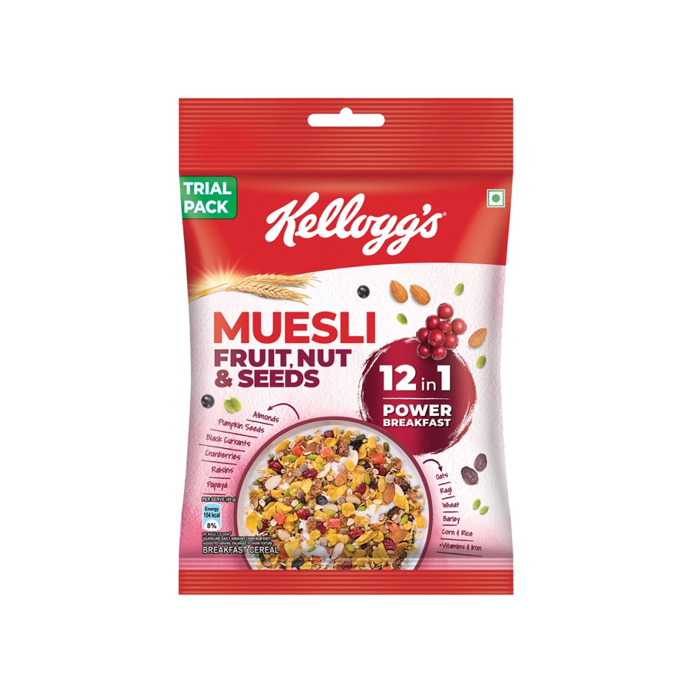 Kellogg's Fruit, Nut & Seeds Muesli Price - Buy Online at ₹55 in India