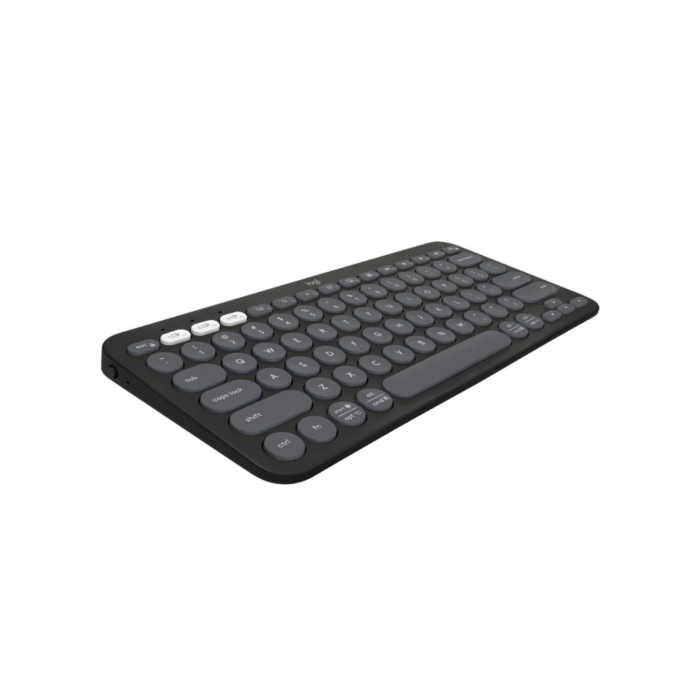 Logitech Pebble Keys 2 K380s Multi Device Wireless Keyboard (Graphite ...
