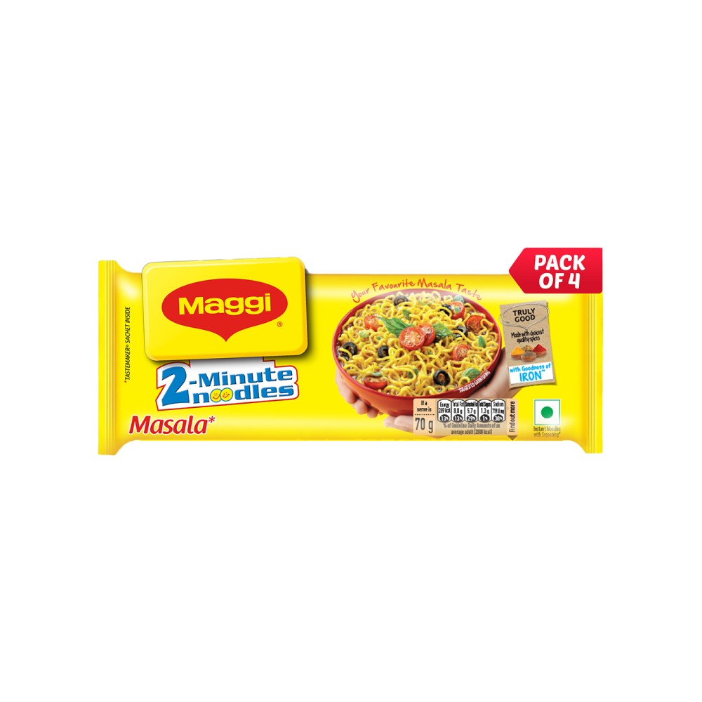 Maggi Masala - 2 Minutes Instant Noodles Price - Buy Online at ₹56 in India