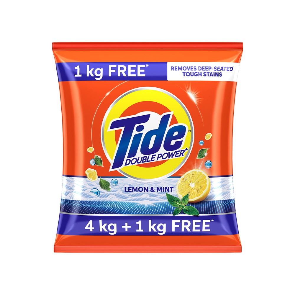 Tide Double Power Detergent Powder (Lemon & Mint) Price - Buy Online at ...