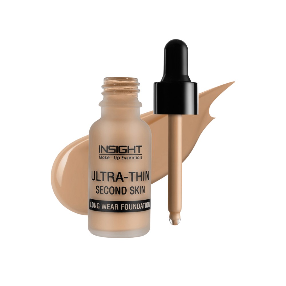 Insight Cosmetics Ultra-Thin Second Skin Long Wear Foundation (Warm ...